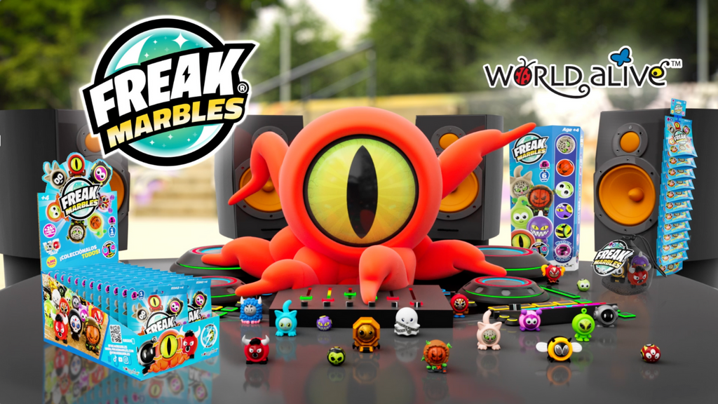 World Alive Unveils Freak Marbles: Spain and Portugal Launch (Sept. 20
